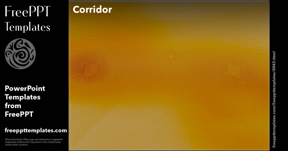 Corridor - PowerPoint Templates