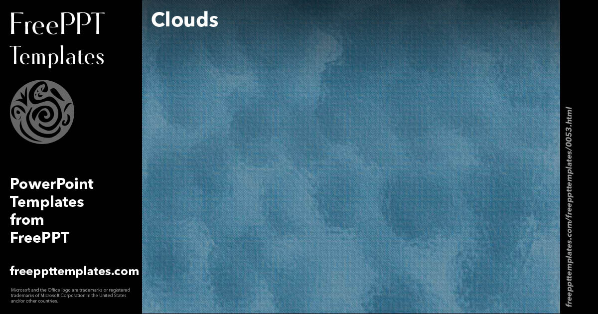Clouds 03 - PowerPoint Templates