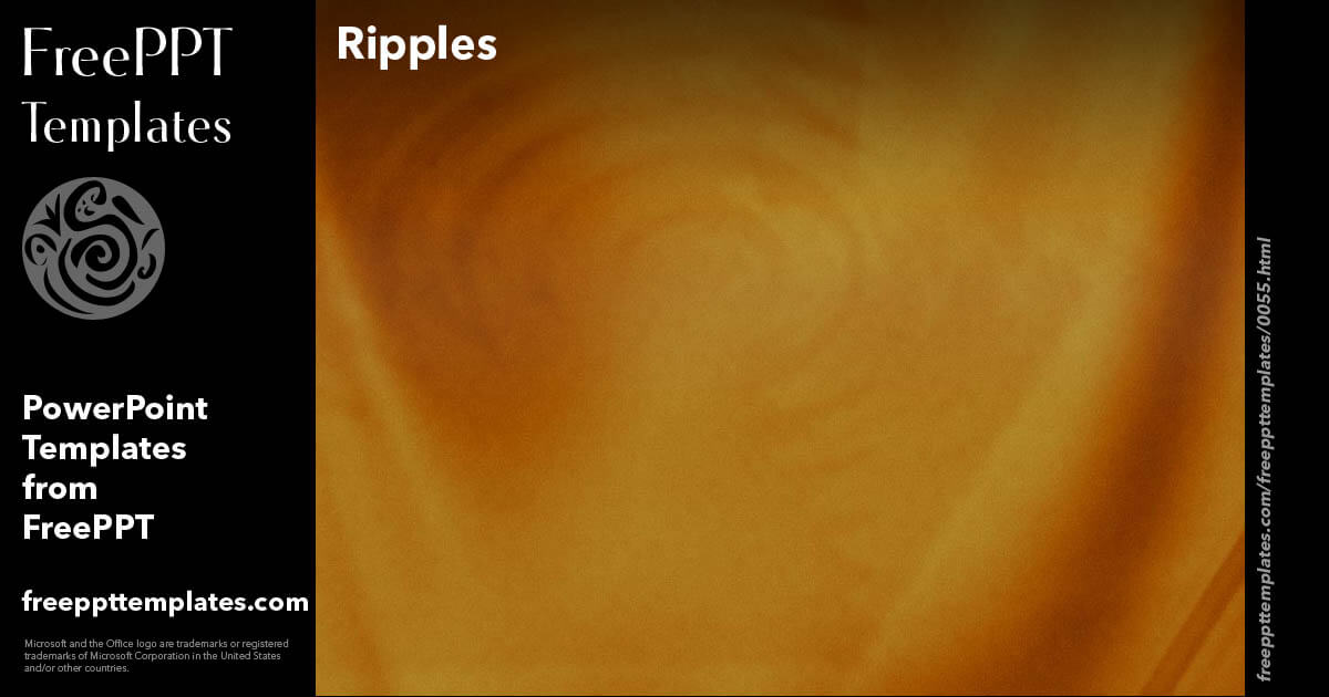 Ripples 01 - PowerPoint Templates