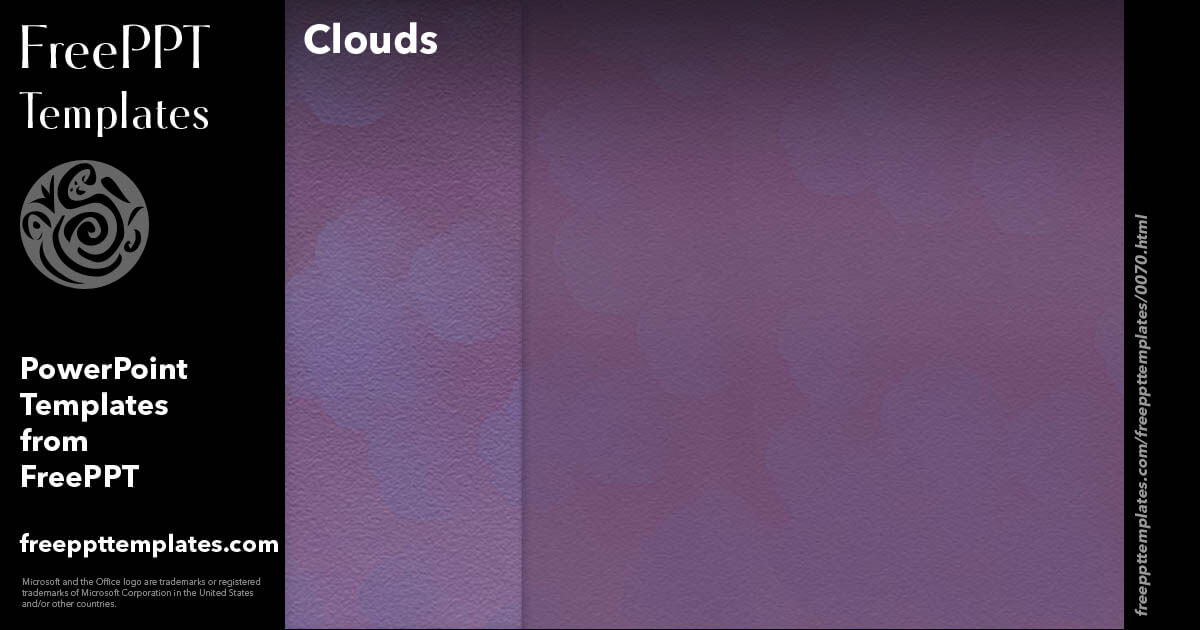 Clouds 04 - PowerPoint Templates