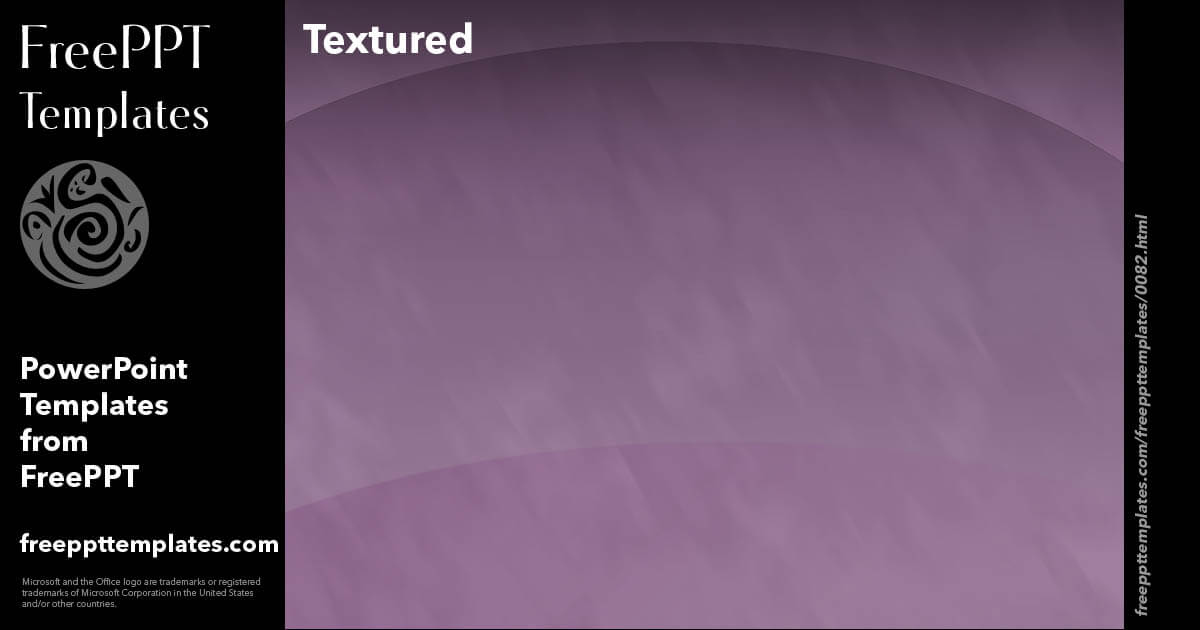 Textured 10 - PowerPoint Templates