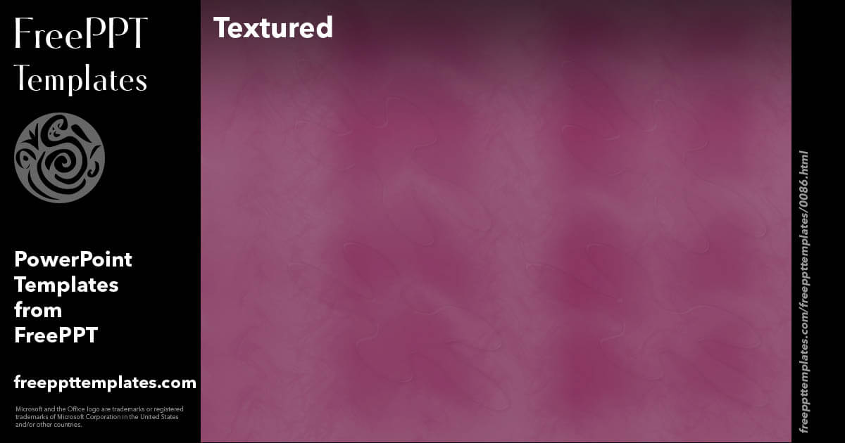 Textured 12 - PowerPoint Templates