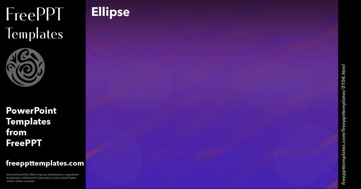 Ellipse 01 - PowerPoint Templates