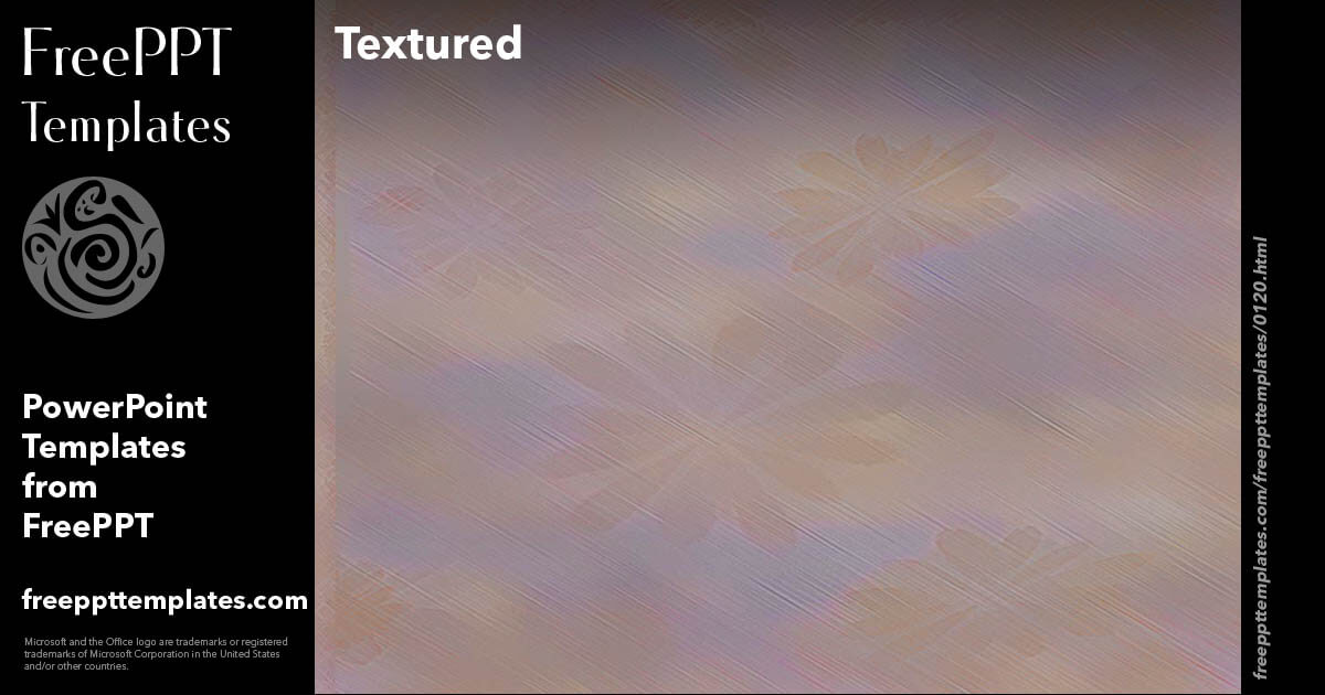 Textured 20 - PowerPoint Templates
