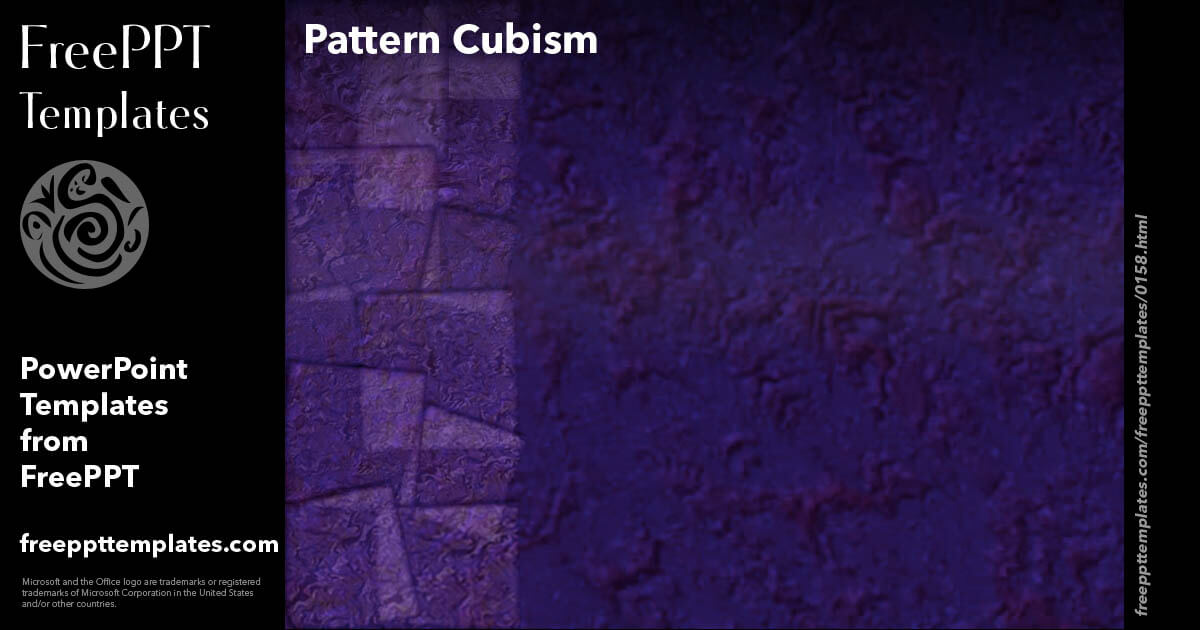 Pattern Cubism 01 - PowerPoint Templates