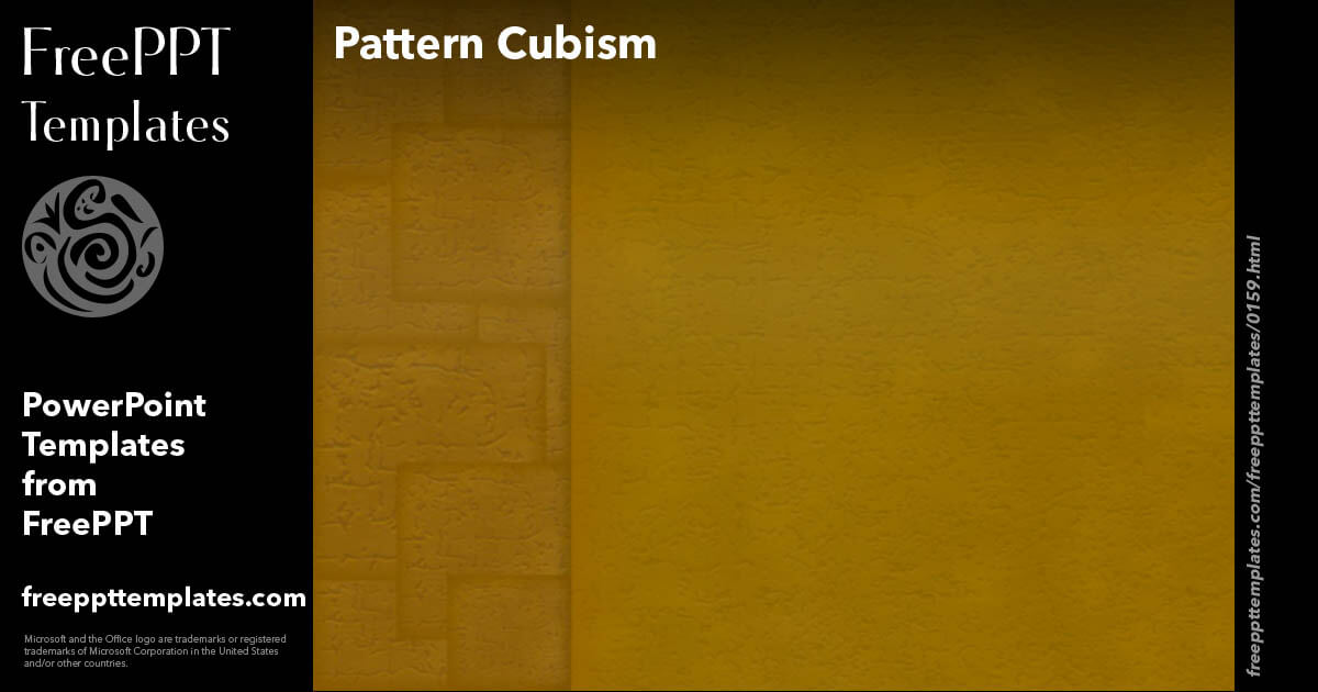 Pattern Cubism 02 - PowerPoint Templates