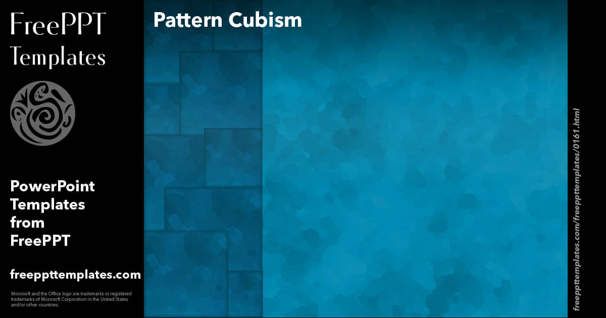 Pattern Cubism 04 - PowerPoint Templates