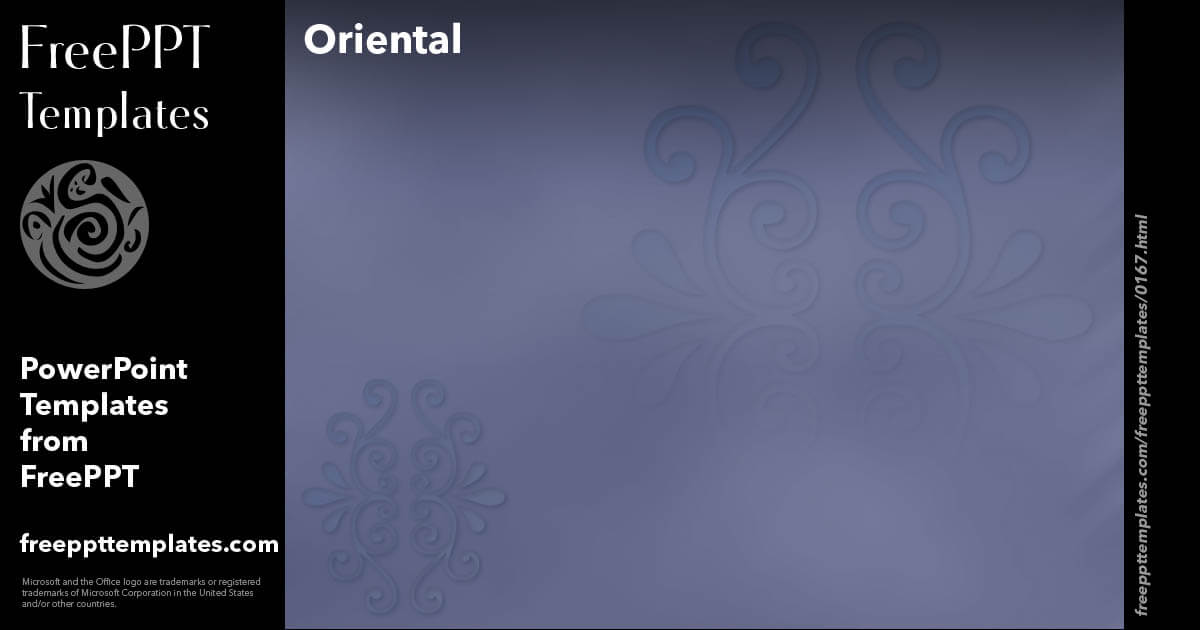 Oriental 12 - PowerPoint Templates