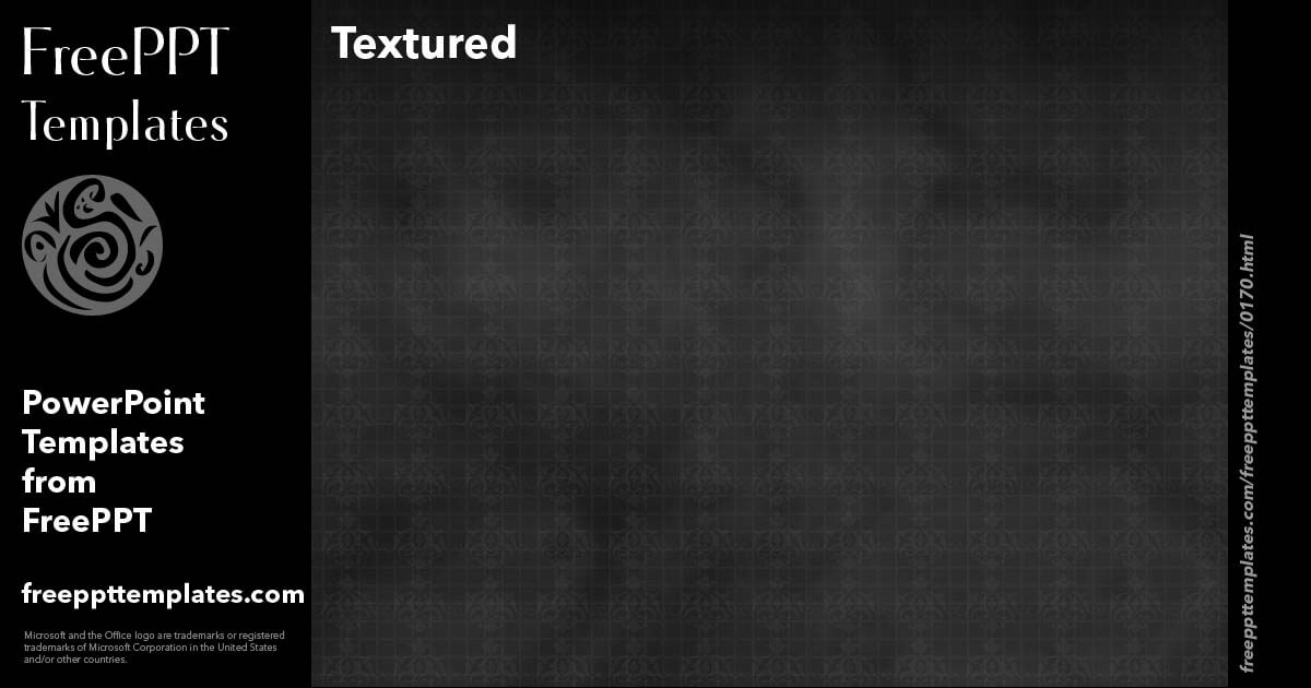 Textured 42 - PowerPoint Templates