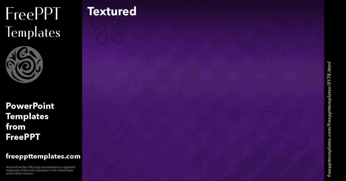 Textured 44 - PowerPoint Templates