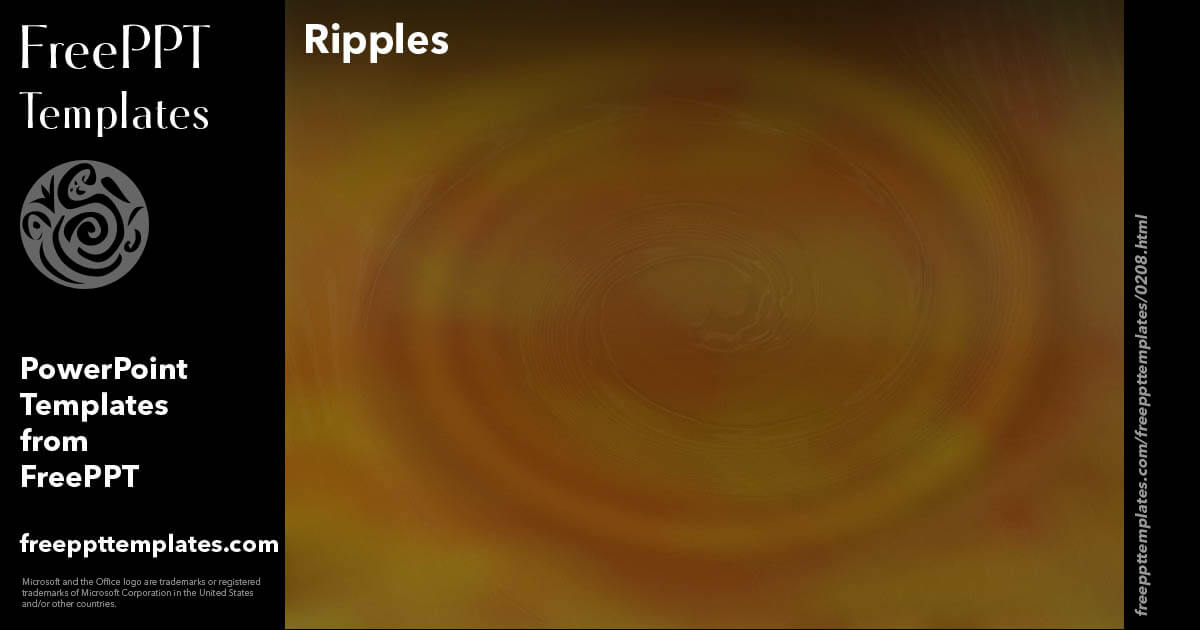 Ripples 02 - PowerPoint Templates