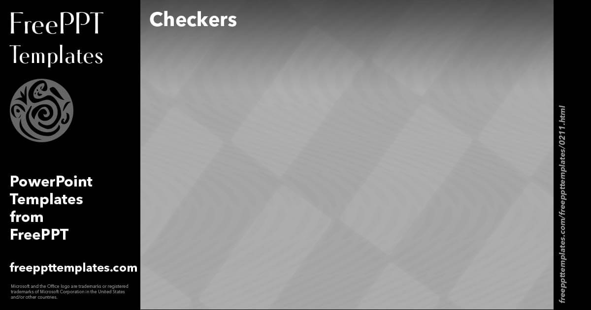 Checkers 03 - PowerPoint Templates