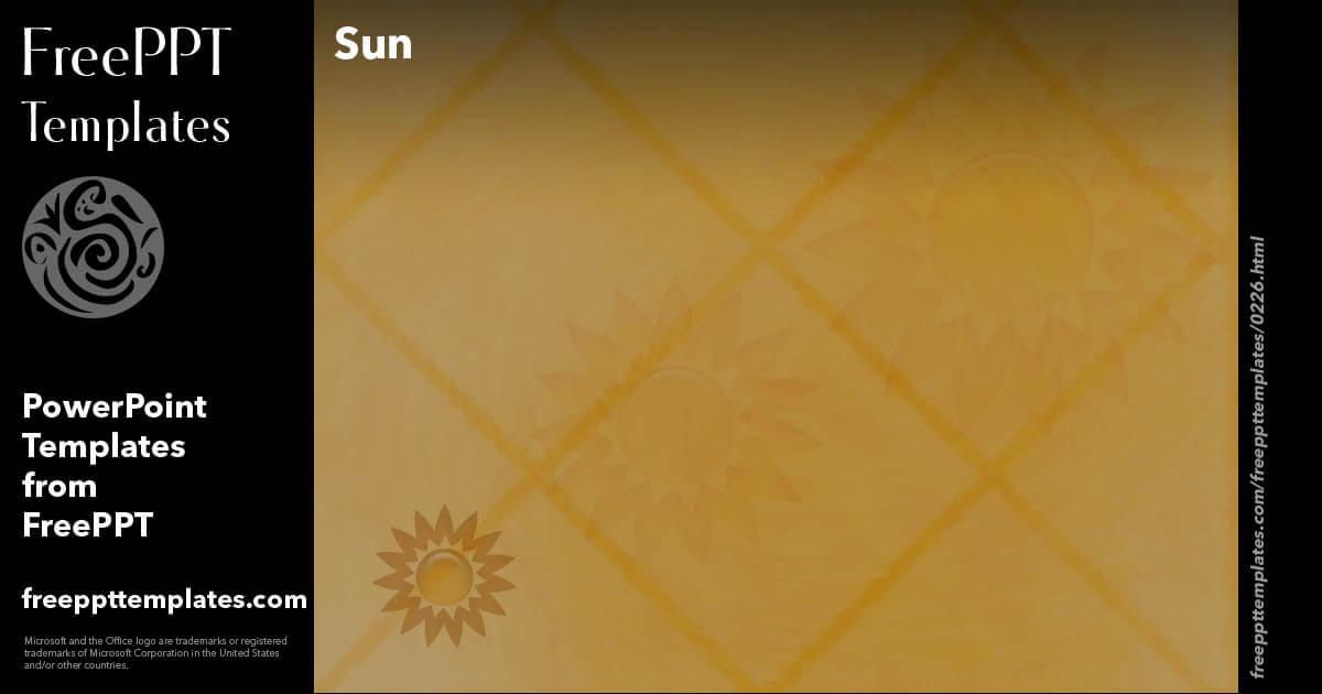 Sun 01 - PowerPoint Templates