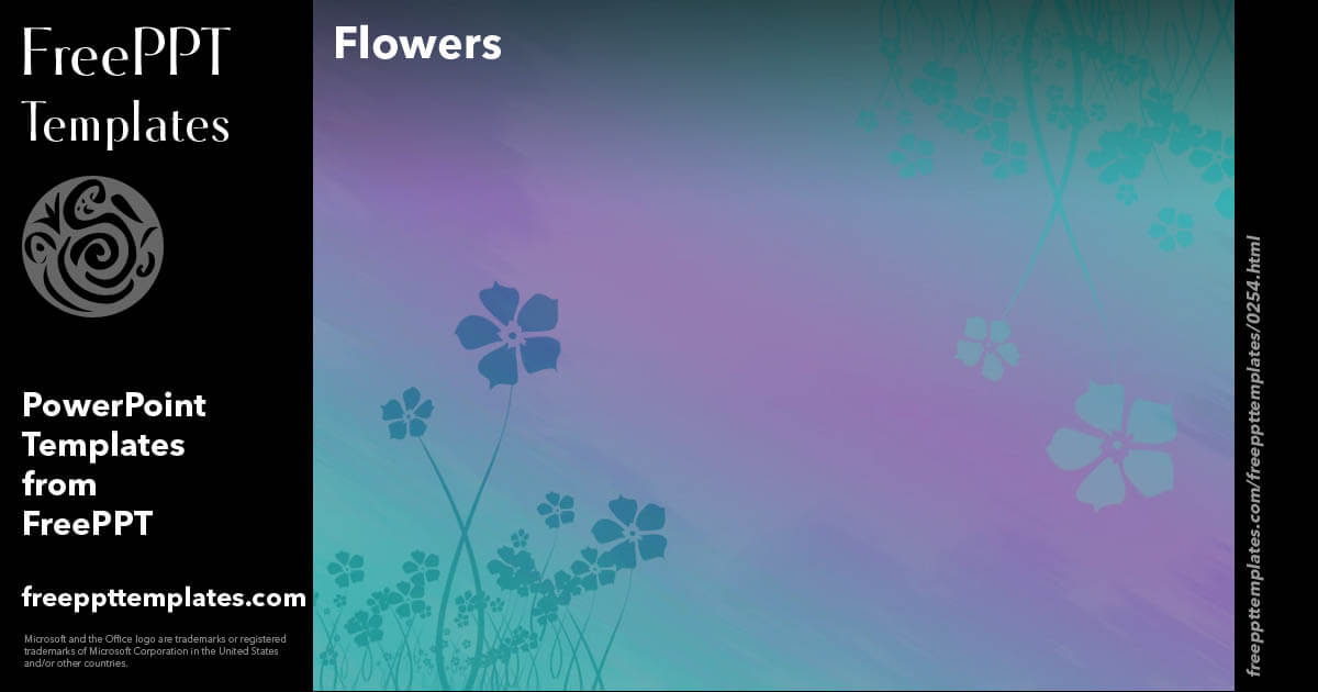 Flowers 06 - PowerPoint Templates