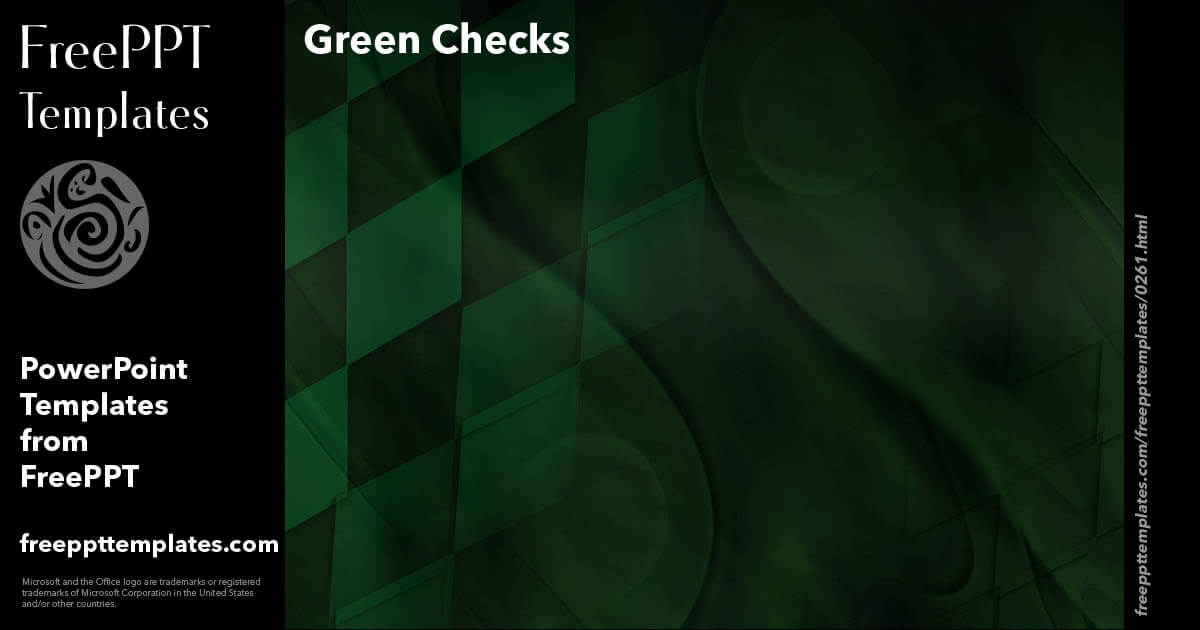Green Checks - PowerPoint Templates