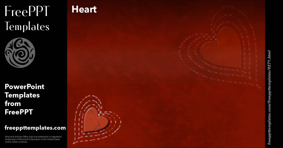Heart 06 - PowerPoint Templates