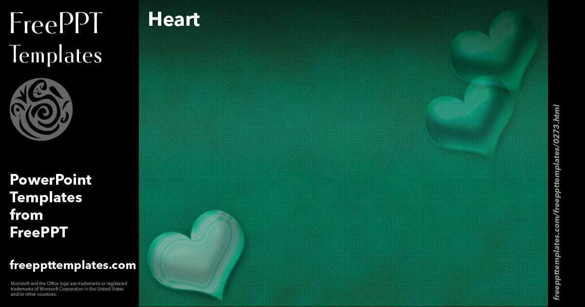 Heart 08 - PowerPoint Templates
