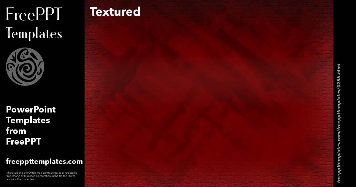 Textured 62 - PowerPoint Templates
