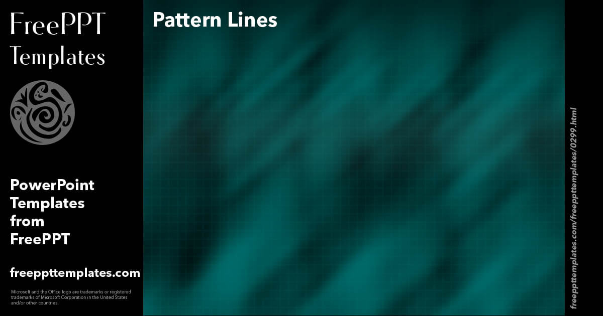 Pattern Lines - PowerPoint Templates