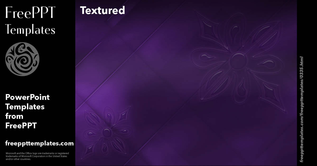Textured 80 - PowerPoint Templates