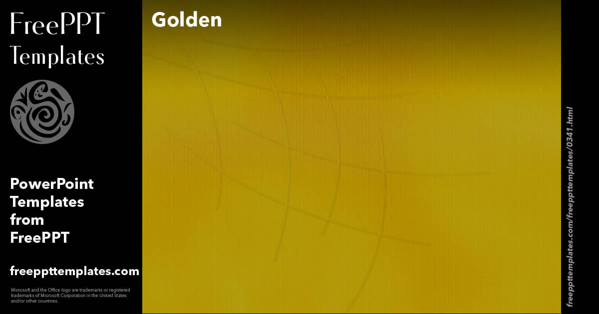 Golden 01 - PowerPoint Templates