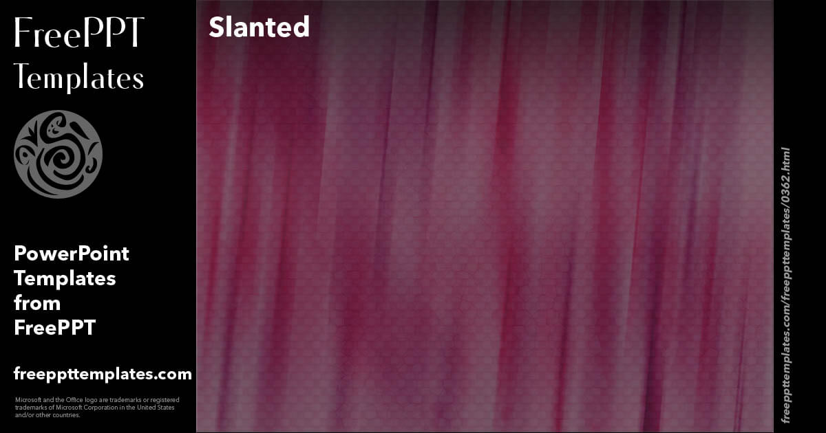 Slanted 02 - PowerPoint Templates