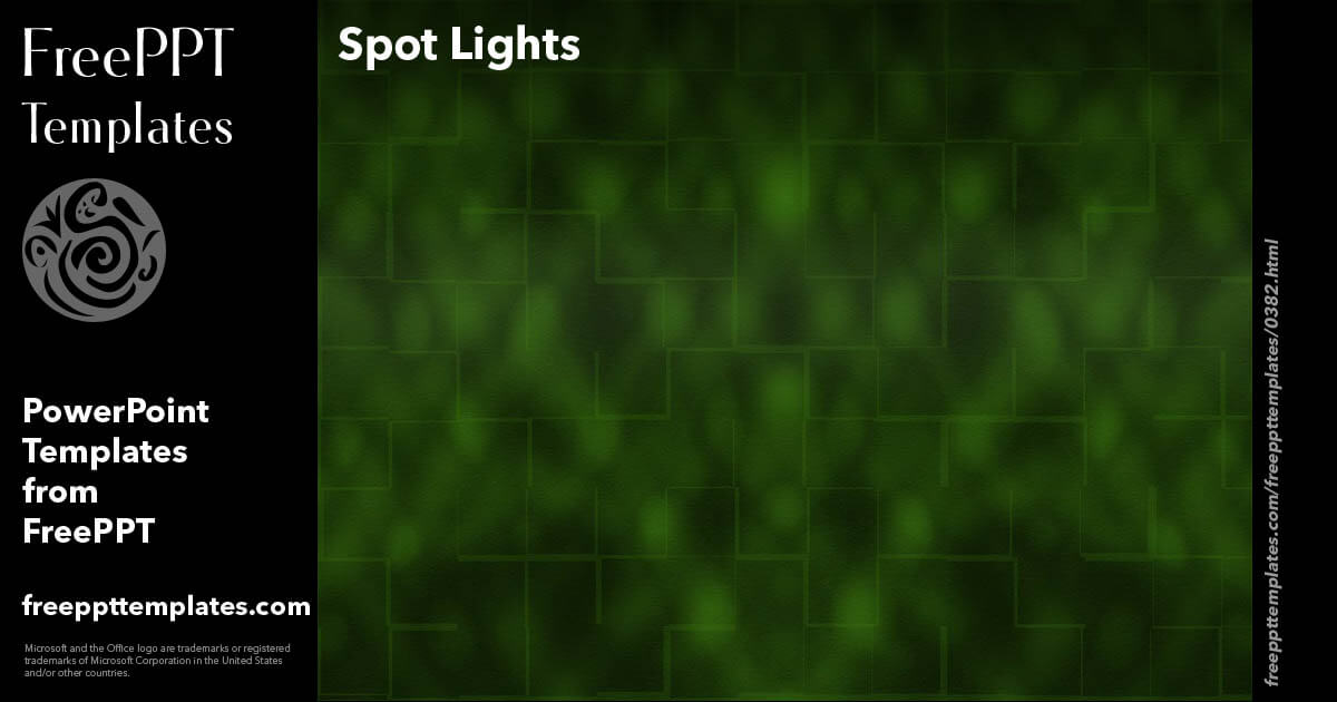 Spot Lights 01 - PowerPoint Templates