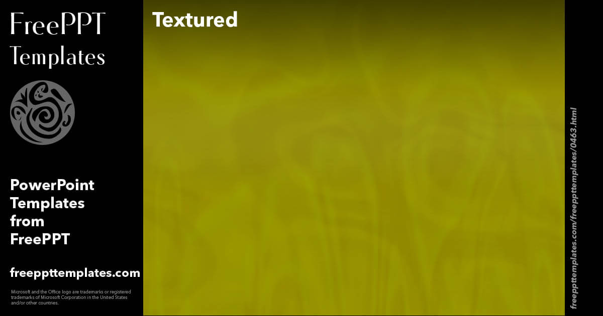 Textured 123 - PowerPoint Templates