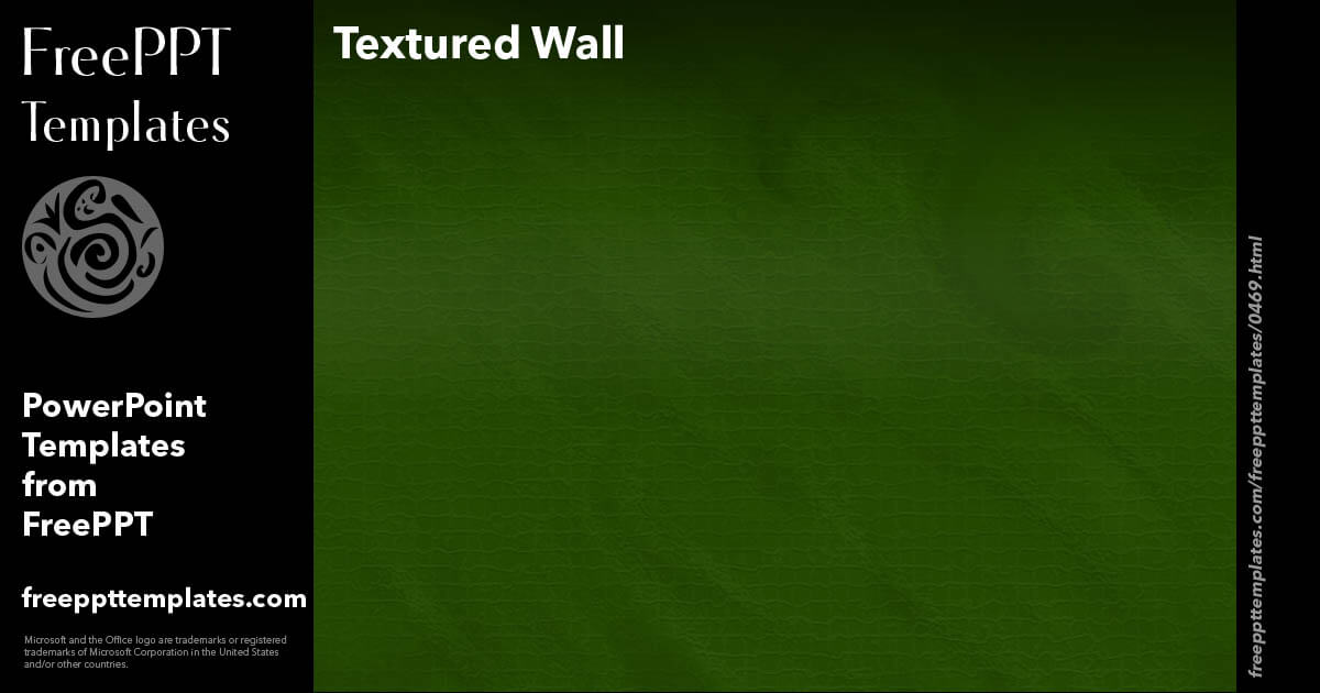 Textured Wall 04 - PowerPoint Templates