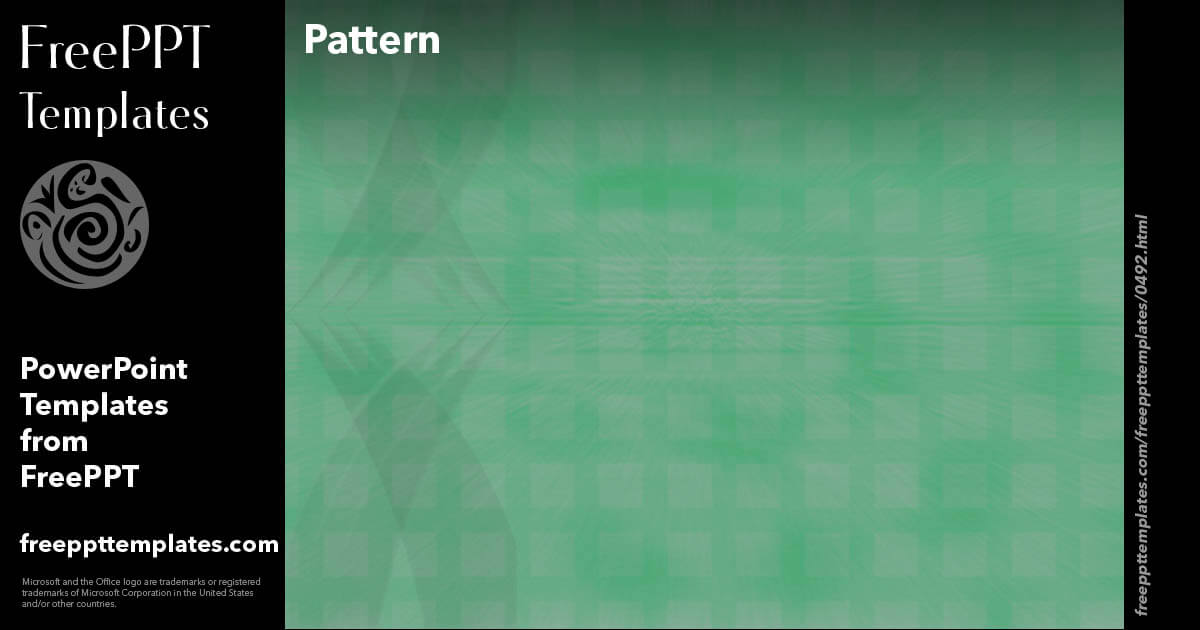 Pattern 105 - PowerPoint Templates