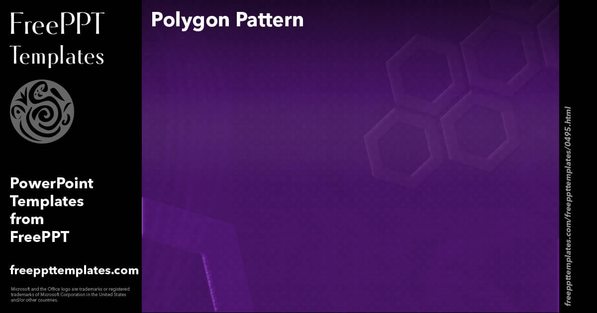 Polygon Pattern - PowerPoint Templates