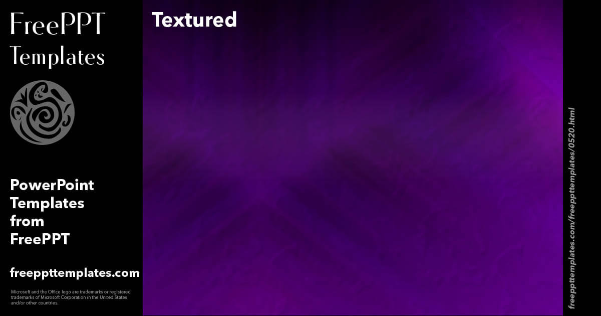 Textured 137 - PowerPoint Templates