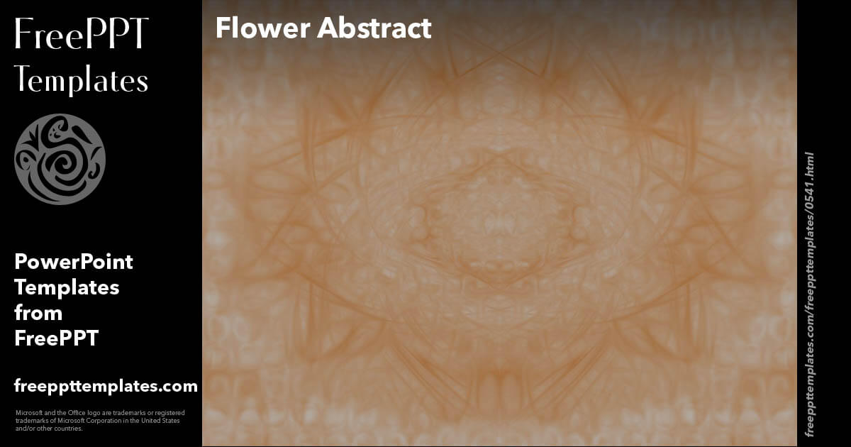 Flower Abstract - PowerPoint Templates