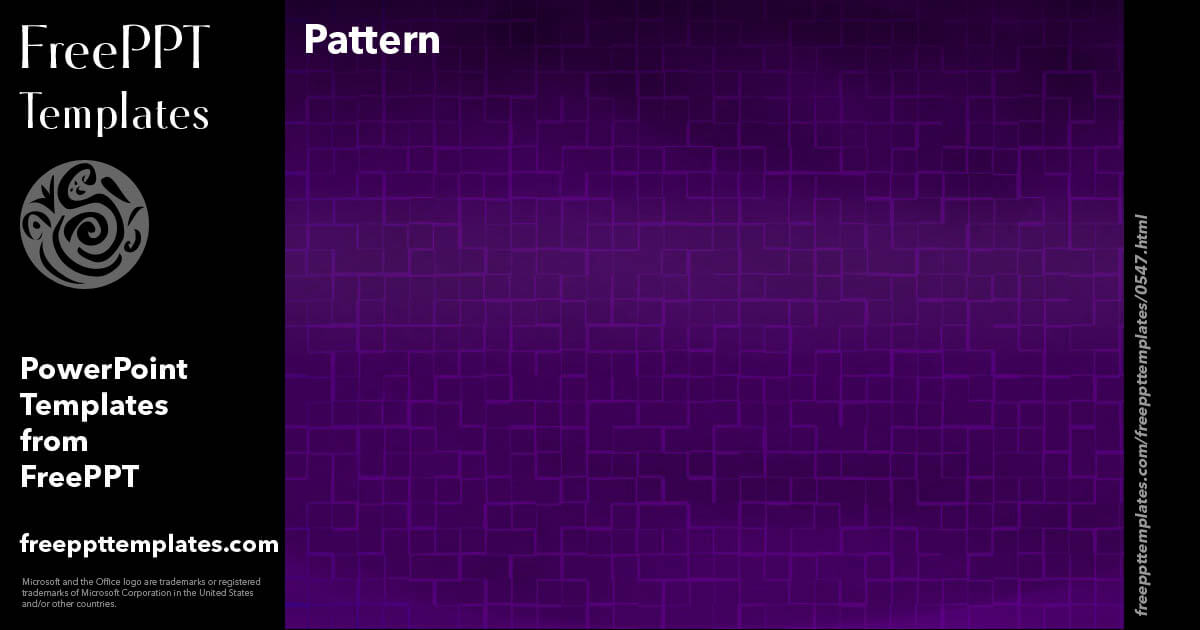 Pattern 117 - PowerPoint Templates