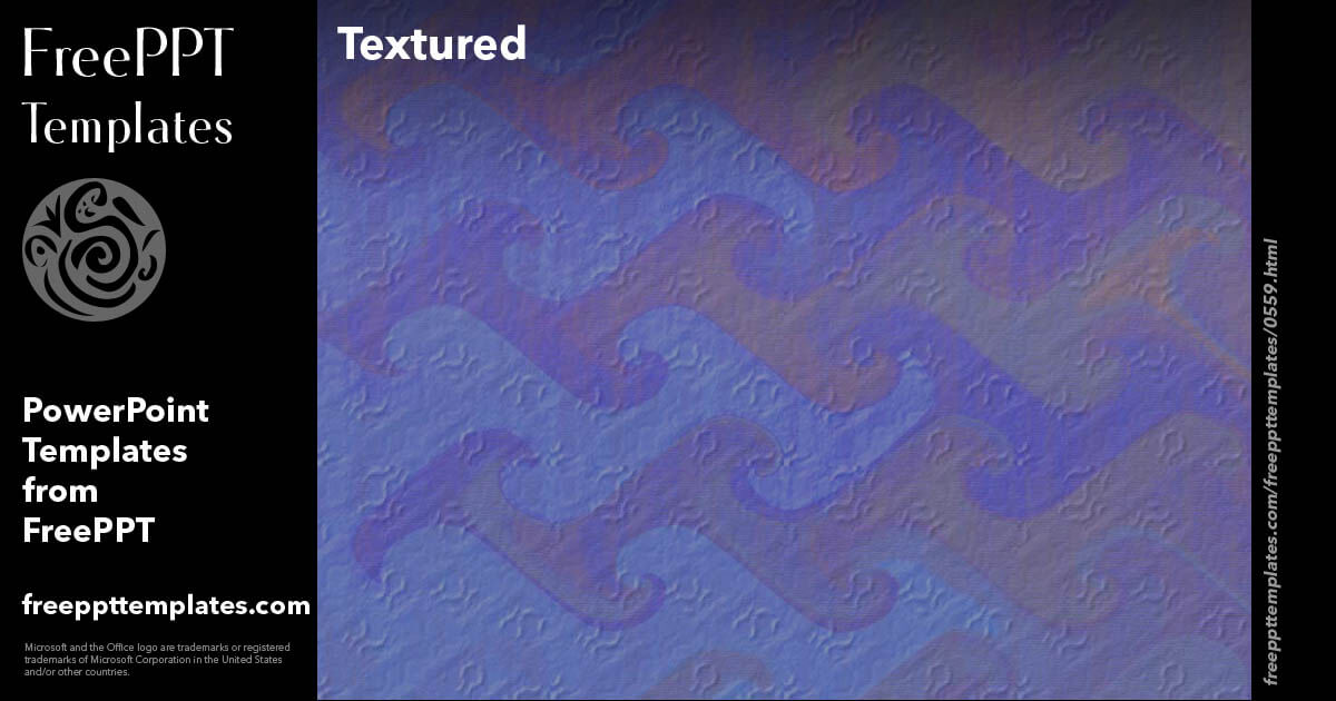 Textured 146 - PowerPoint Templates