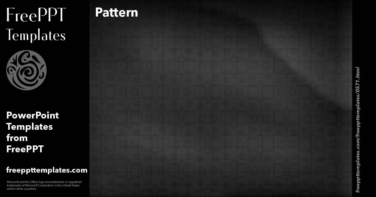 Pattern 122 - PowerPoint Templates