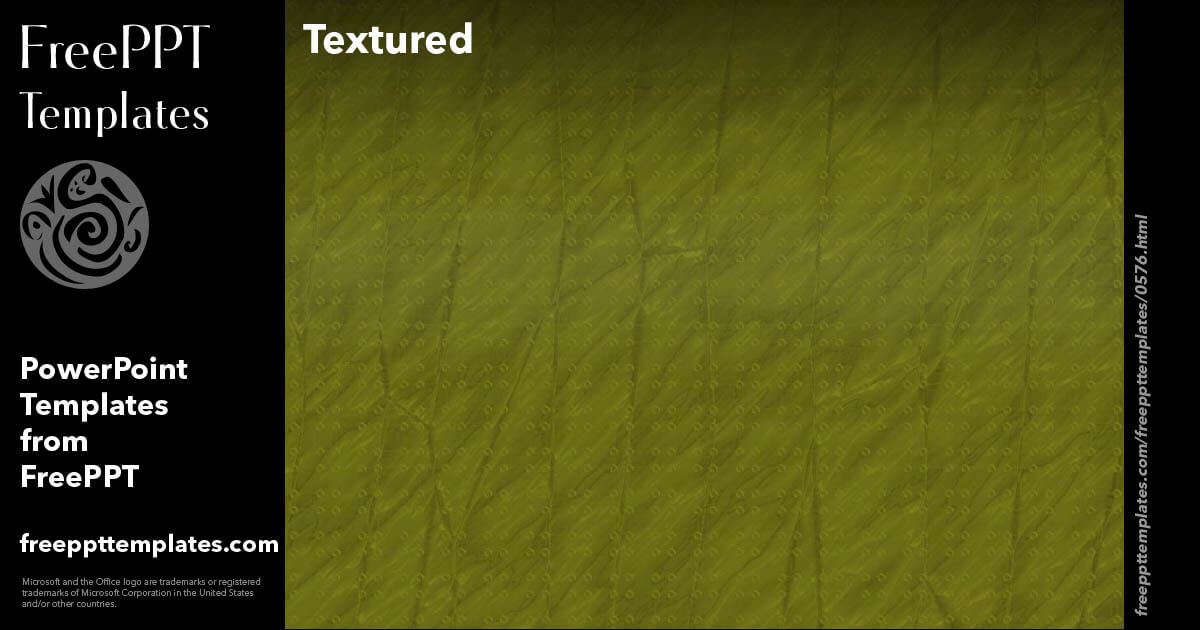 Textured 152 - PowerPoint Templates