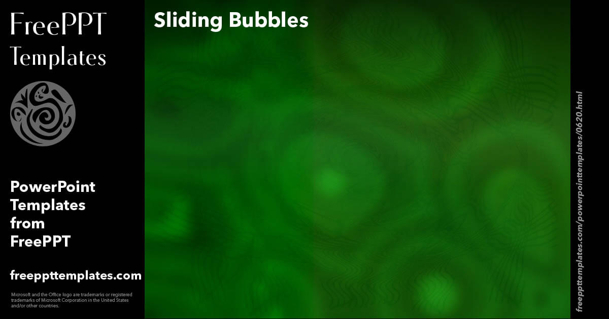 Sliding Bubbles - PowerPoint Templates