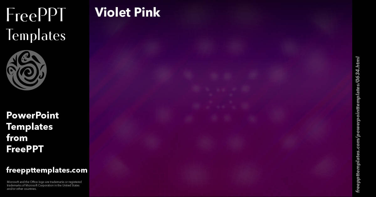 Violet Pink - PowerPoint Templates