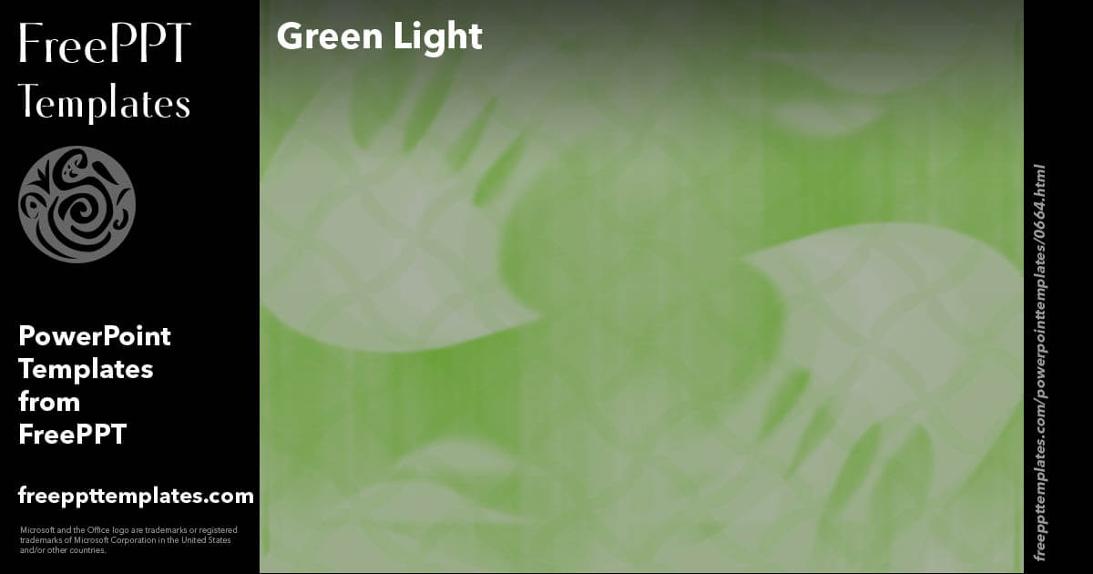 Green Light - PowerPoint Templates