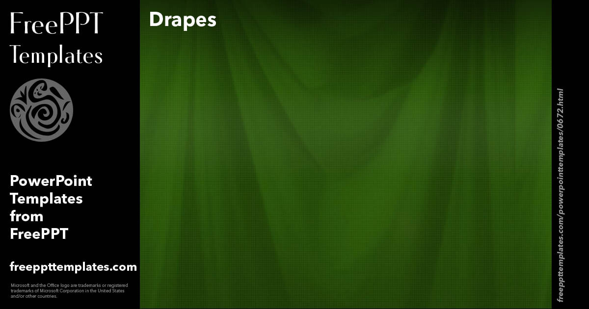 Drapes - PowerPoint Templates