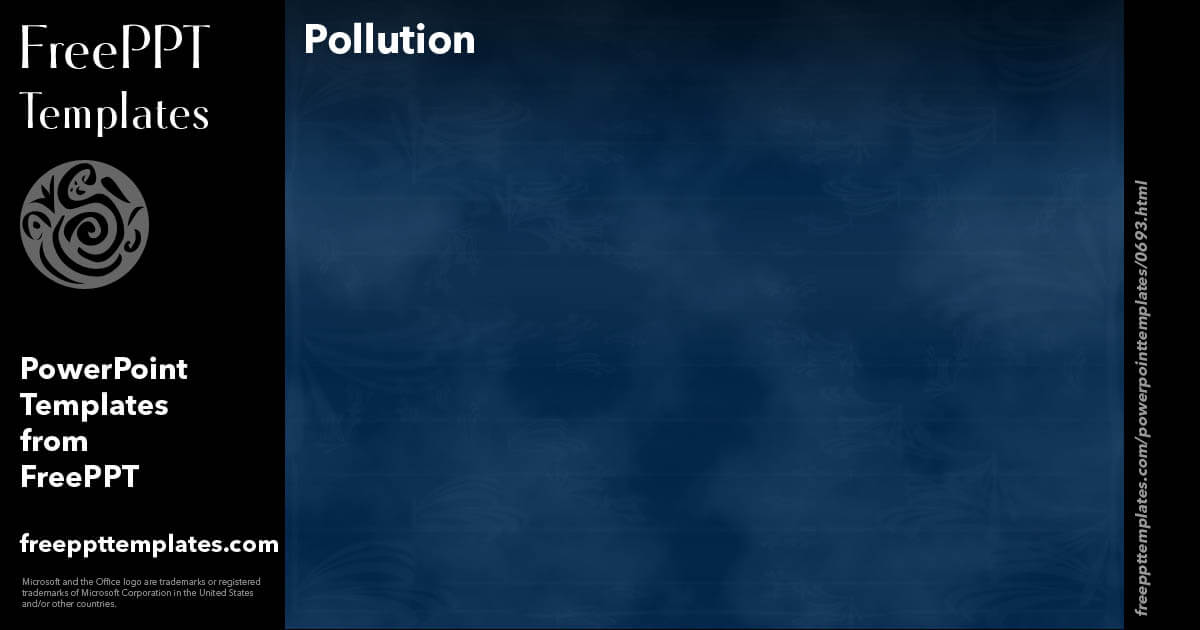 Pollution - PowerPoint Templates