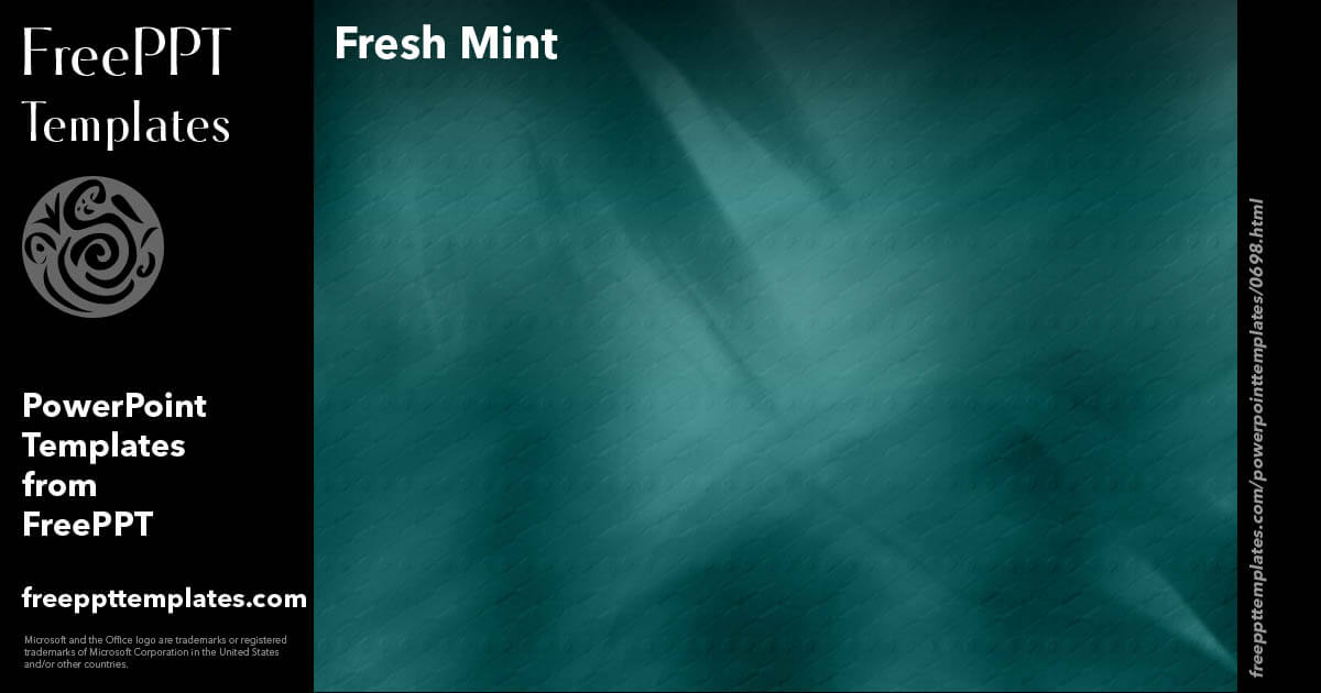 Fresh Mint - PowerPoint Templates