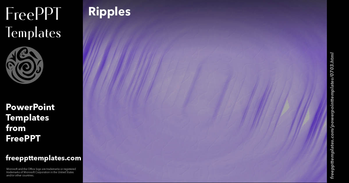 Ripples 11 - PowerPoint Templates