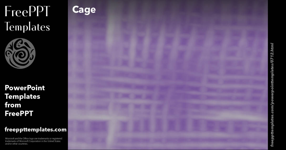 Cage - PowerPoint Templates