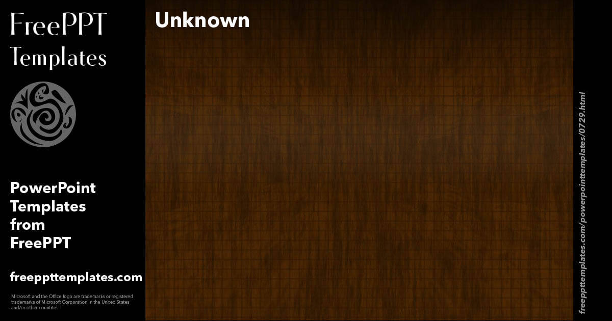 Unknown - PowerPoint Templates