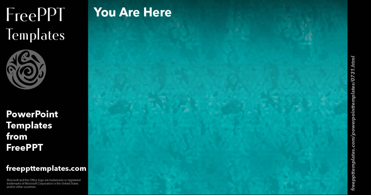 You Are Here - PowerPoint Templates