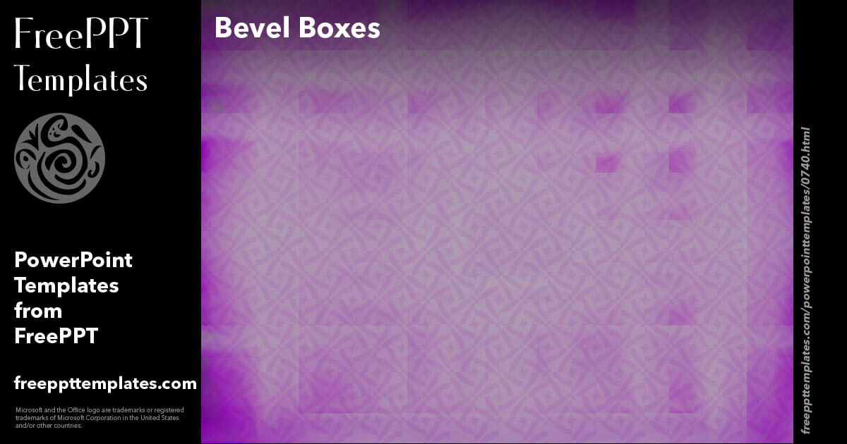 Bevel Boxes - PowerPoint Templates
