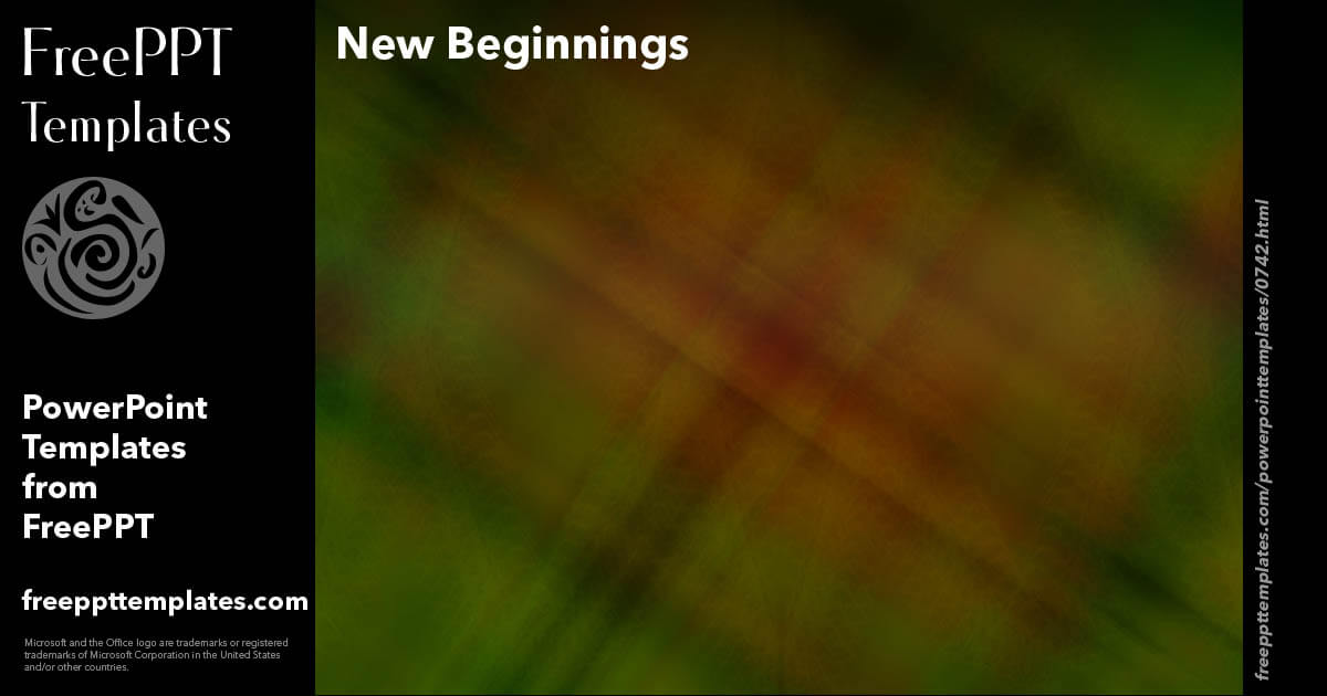 New Beginnings - PowerPoint Templates