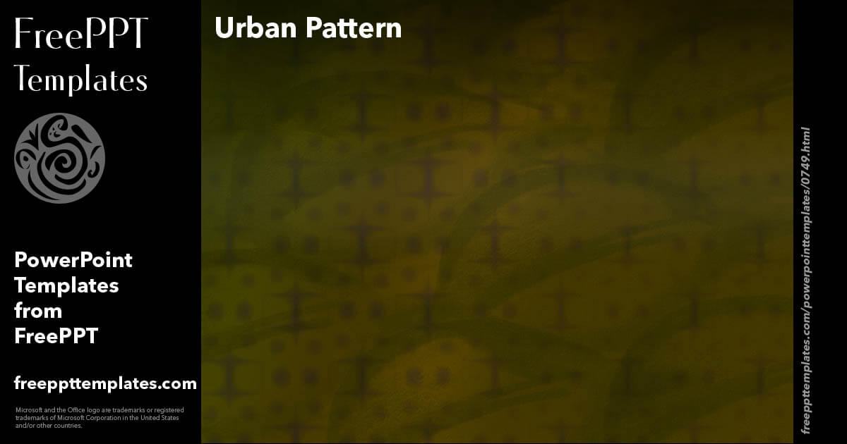 Urban Pattern - PowerPoint Templates